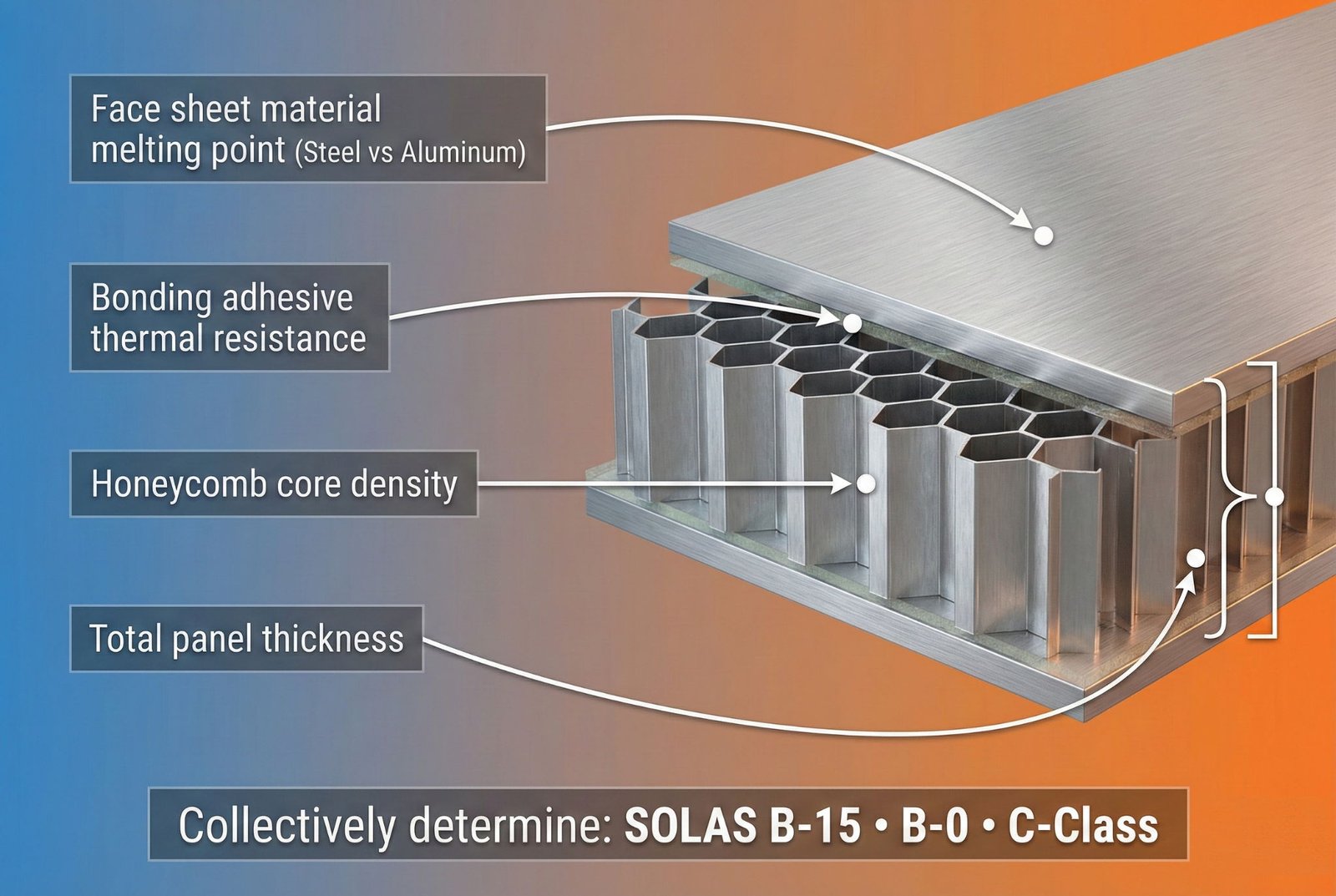 Which Parameters Determine the Fire Rating of Marine Aluminum Honeycomb ...