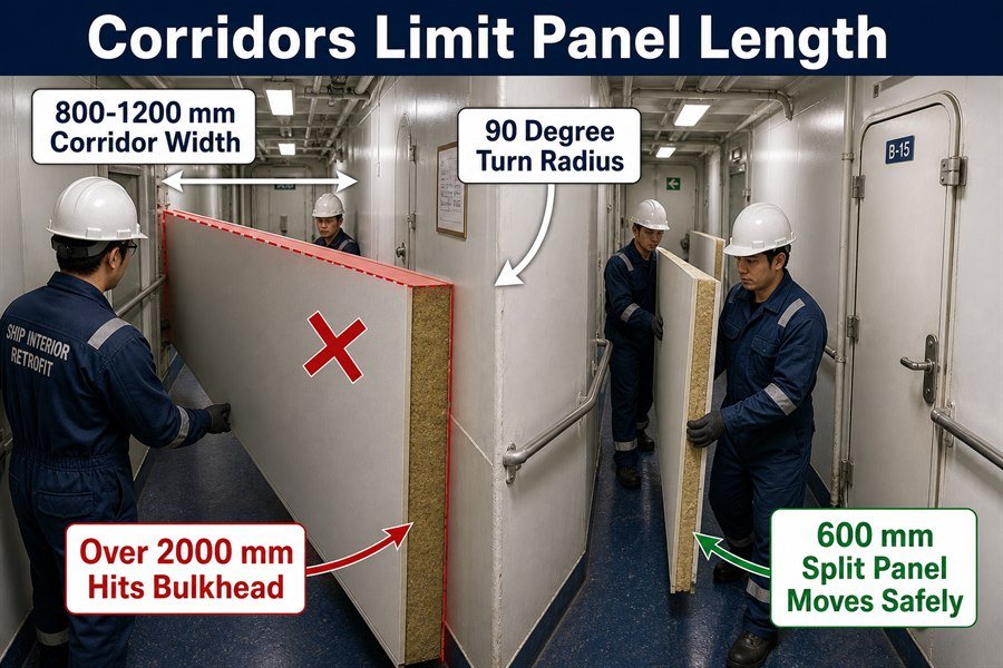 What Handling Constraints Affect the Modular Sizing of Retrofit Marine ...
